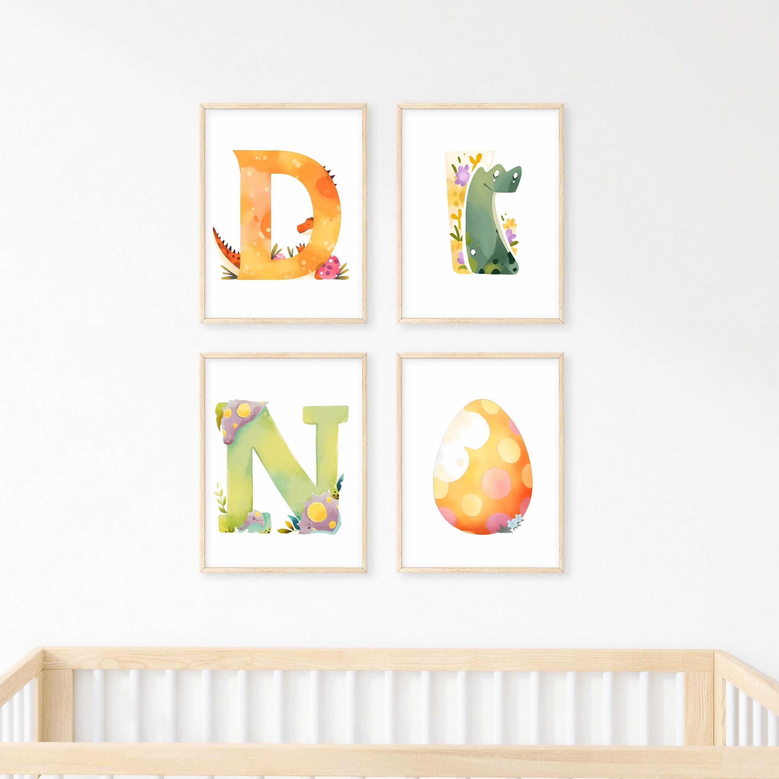 Dinosaur Alphabet Clipart, Dino Letter, Dinosaur PNG, Dinosaur Nursery ...