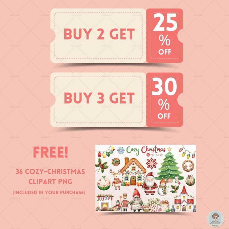 Christmas Knitted Alphabet Bundle, Christmas Alphabet Clipart ...