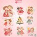 Christmas Couple Angels Clipart, Angel Clipart Bundle, Little Couple ...