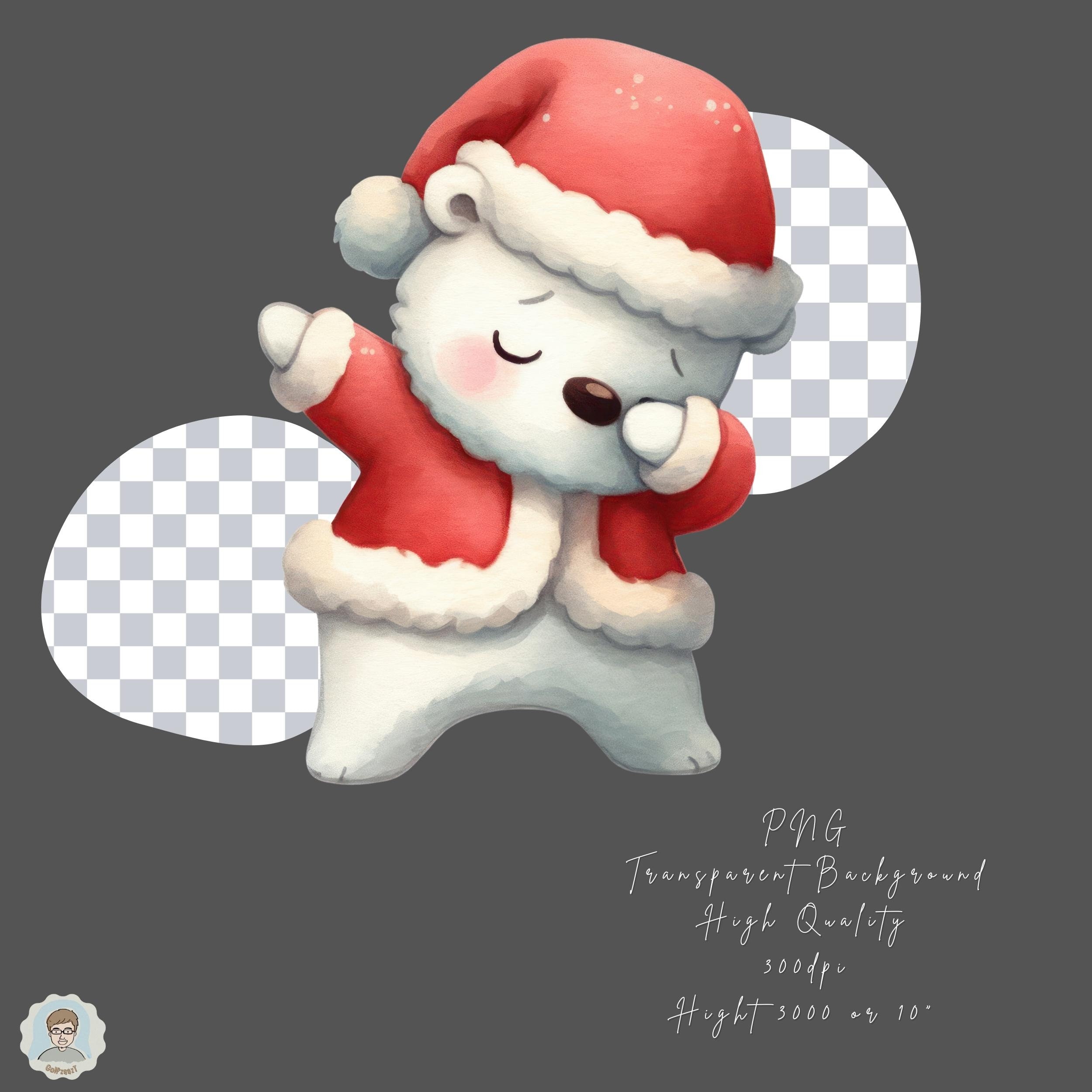 Santa Dabbing Png, Christmas Dabbing Bundle PNG, Reindeer Dab, Penguin ...