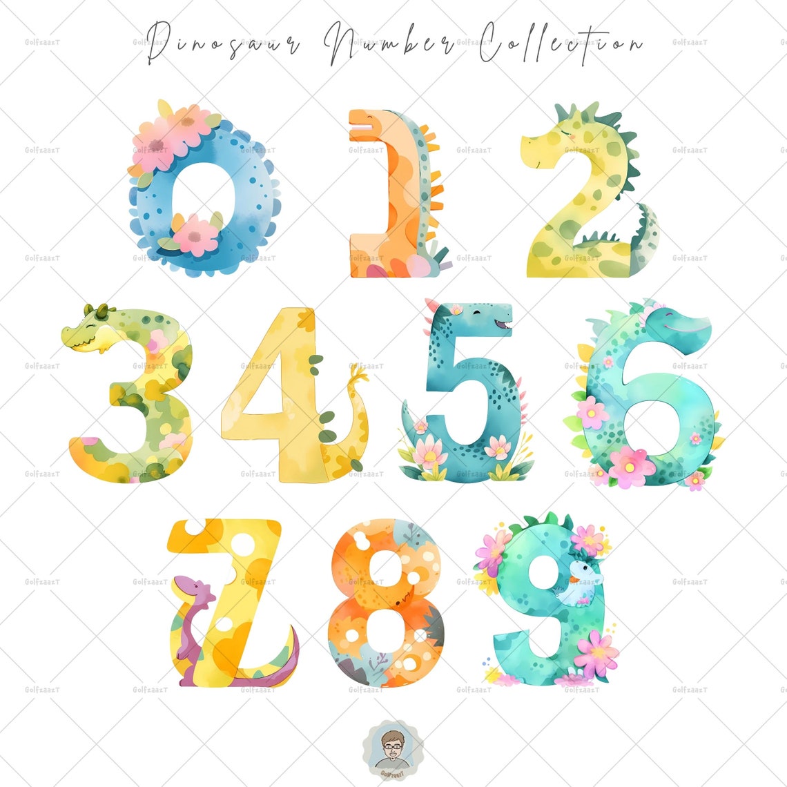 Dinosaur Alphabet Clipart, Dino Letter, Dinosaur PNG, Dinosaur Nursery ...