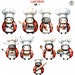 Ladybug Chef Clipart, Cute Cooking Insects PNG Collection, Adorable ...