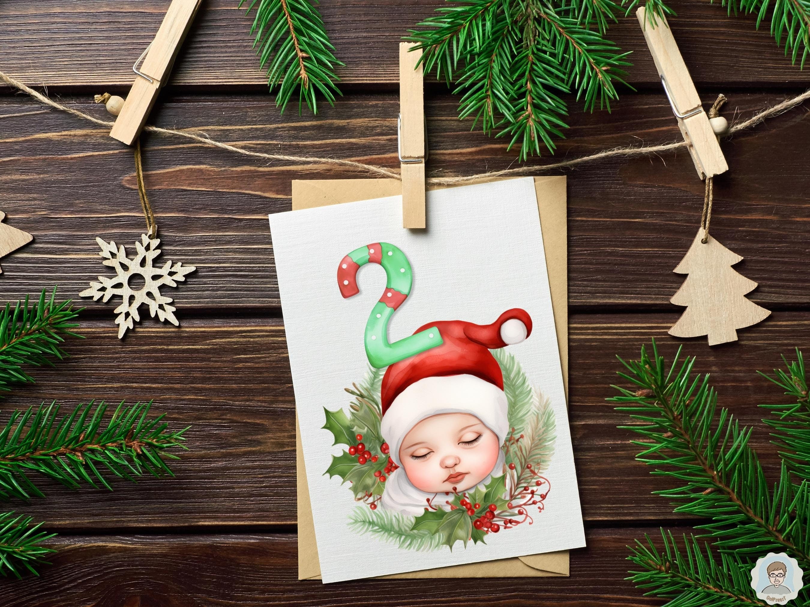 Candy Cane Alphabet Clipart, Christmas PNG Letter, Christmas Font ...