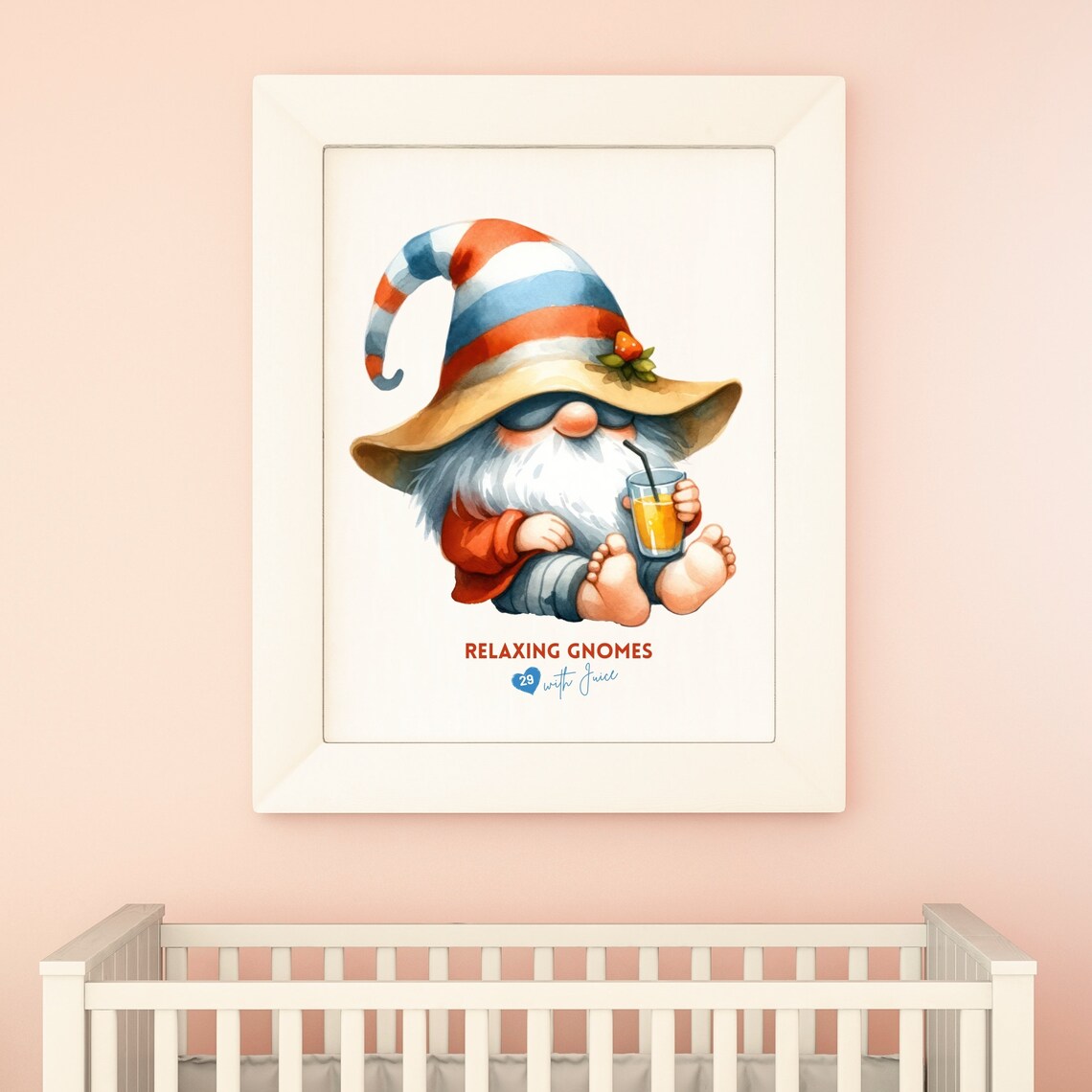 Relaxing Gnomes Clipart - Whimsical Gnomes With Juice PNG Collection ...