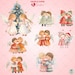 Christmas Couple Angels Clipart, Angel Clipart Bundle, Little Couple ...