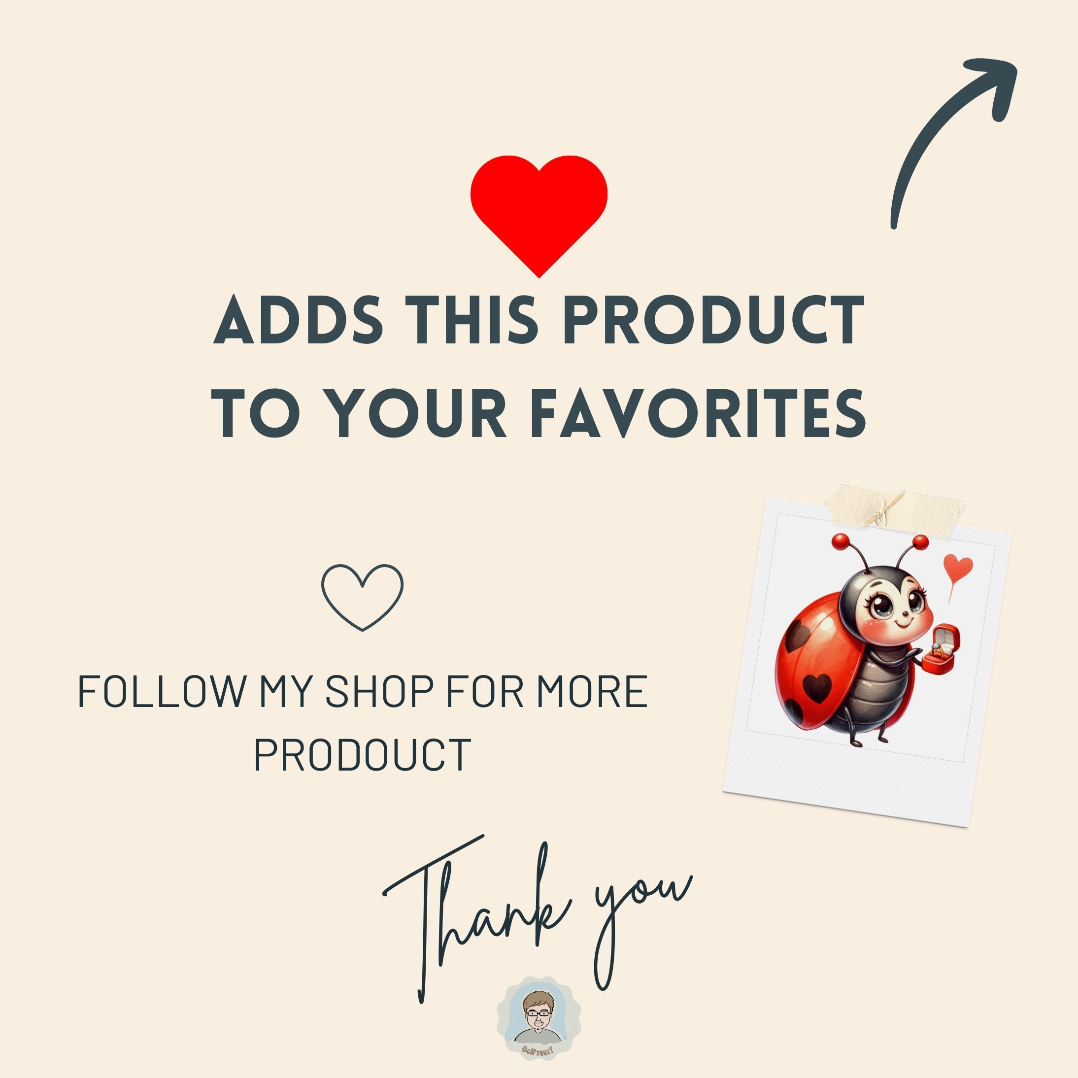 Cute Ladybug Valentine Clipart, Love Bug Clipart, Valentine Sublimation ...