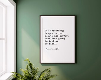 Rainer Maria Rilke | Etsy