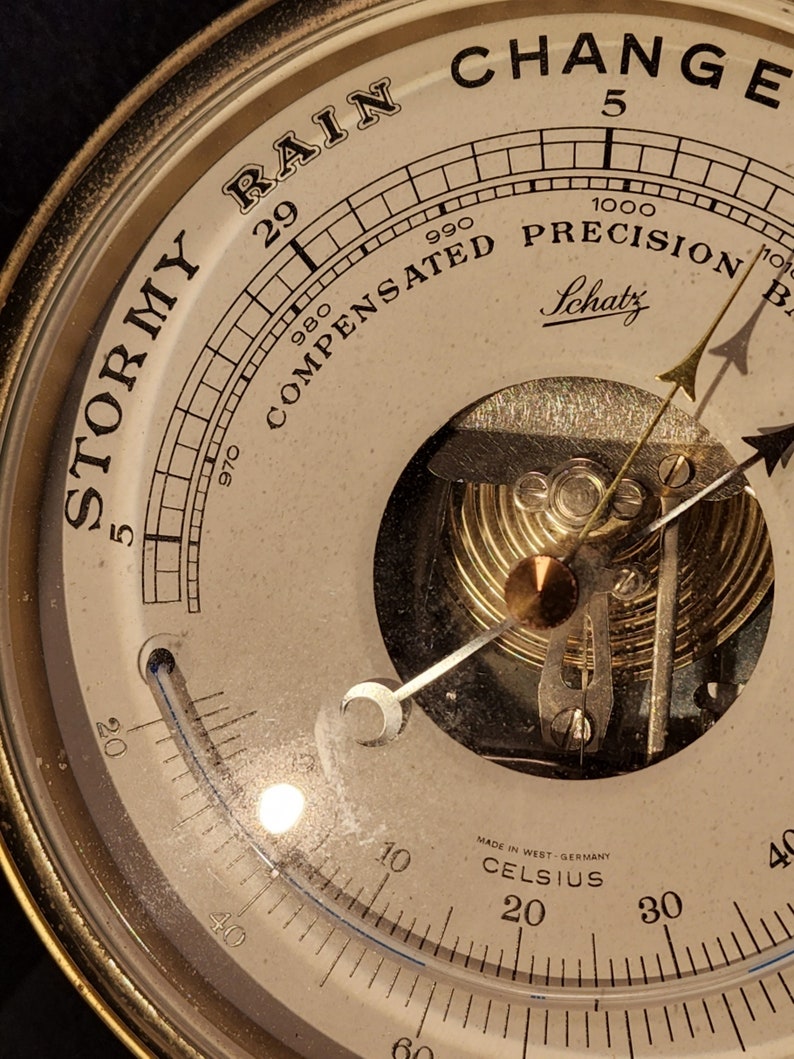 Schatz Instruments "compensated Precision Barometer" Made in West ...