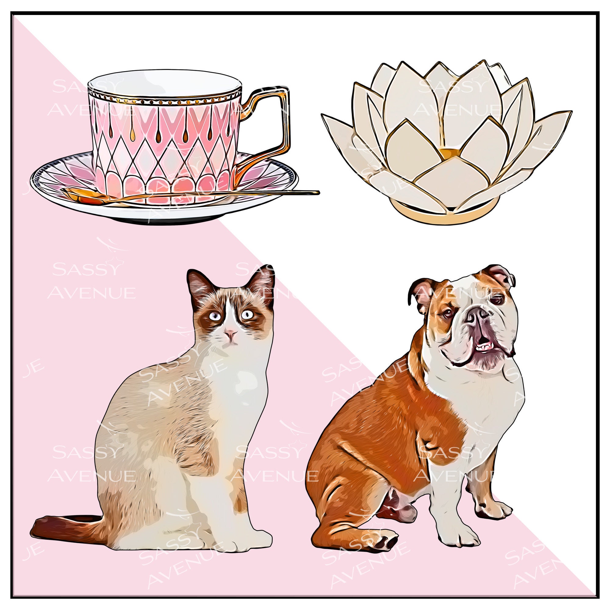 Living Room Scene, Living Room Background, Home Decor Stickers, Digital ...