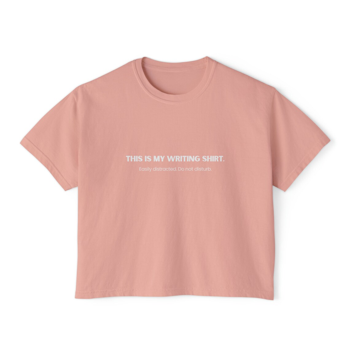 My Writing Shirt Crop Tee | T-shirt for Authors and Writers | Writer ...