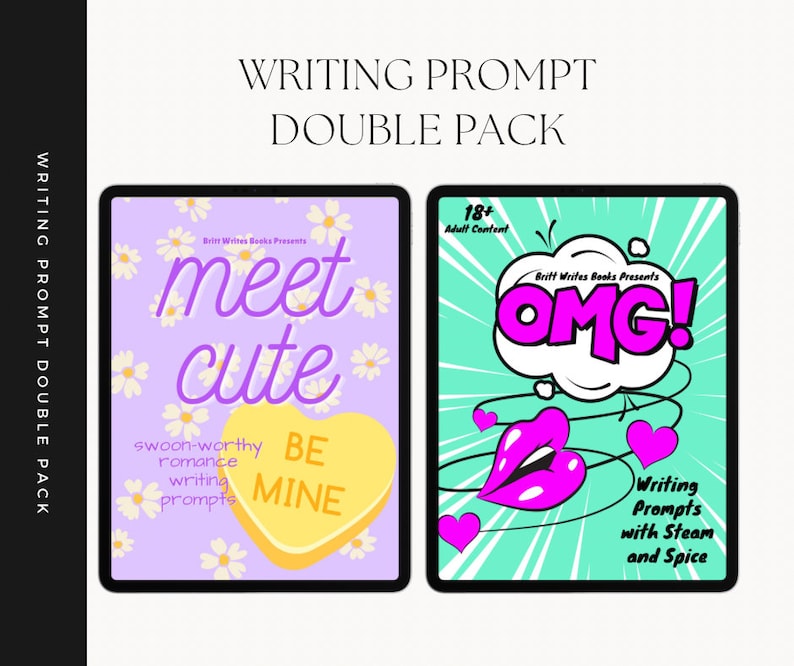 Writing Prompt Bundle | Meet Cute Romance Writing Prompts + OMG ...