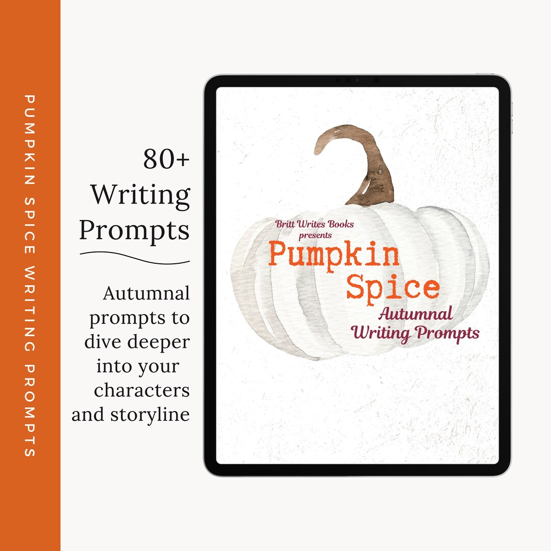 Pumpkin Spice Writing Prompts | Creative Writing | Novel Writing ...