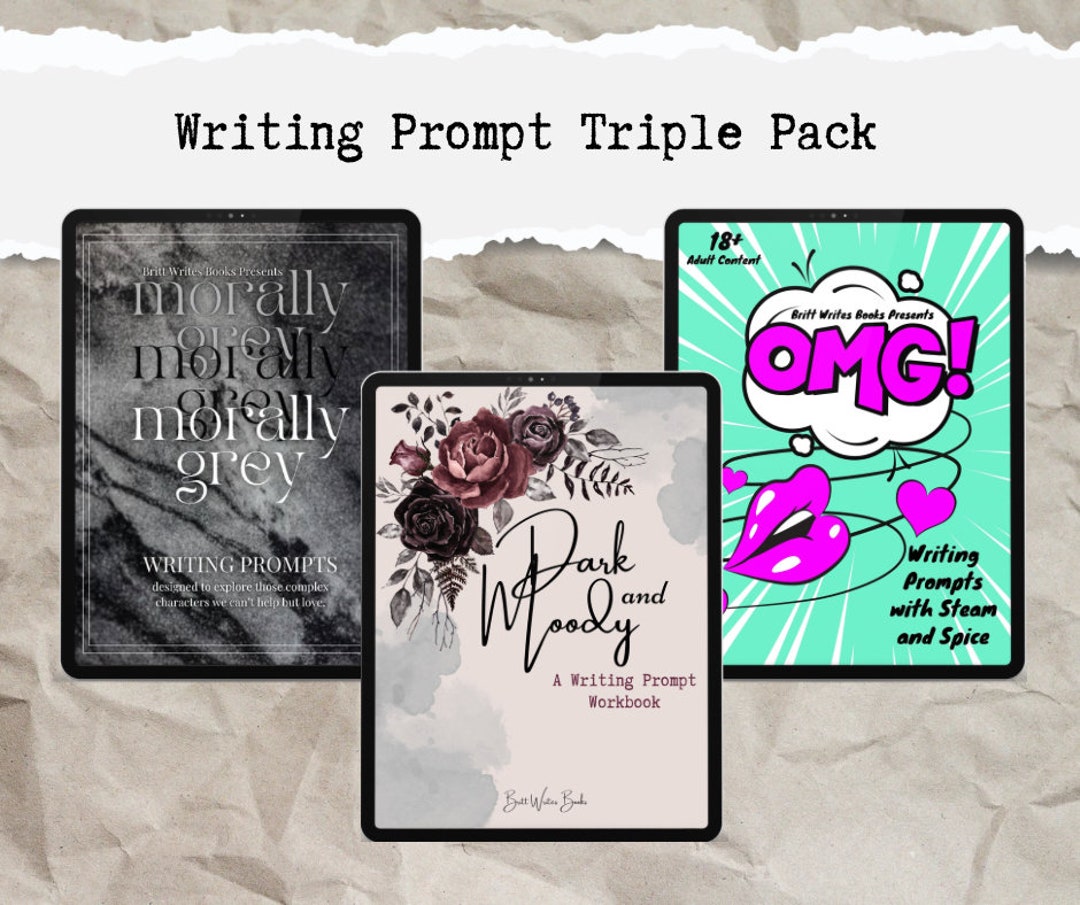 Writing Prompt Triple Pack Dark and Moody Writing Prompts - Etsy