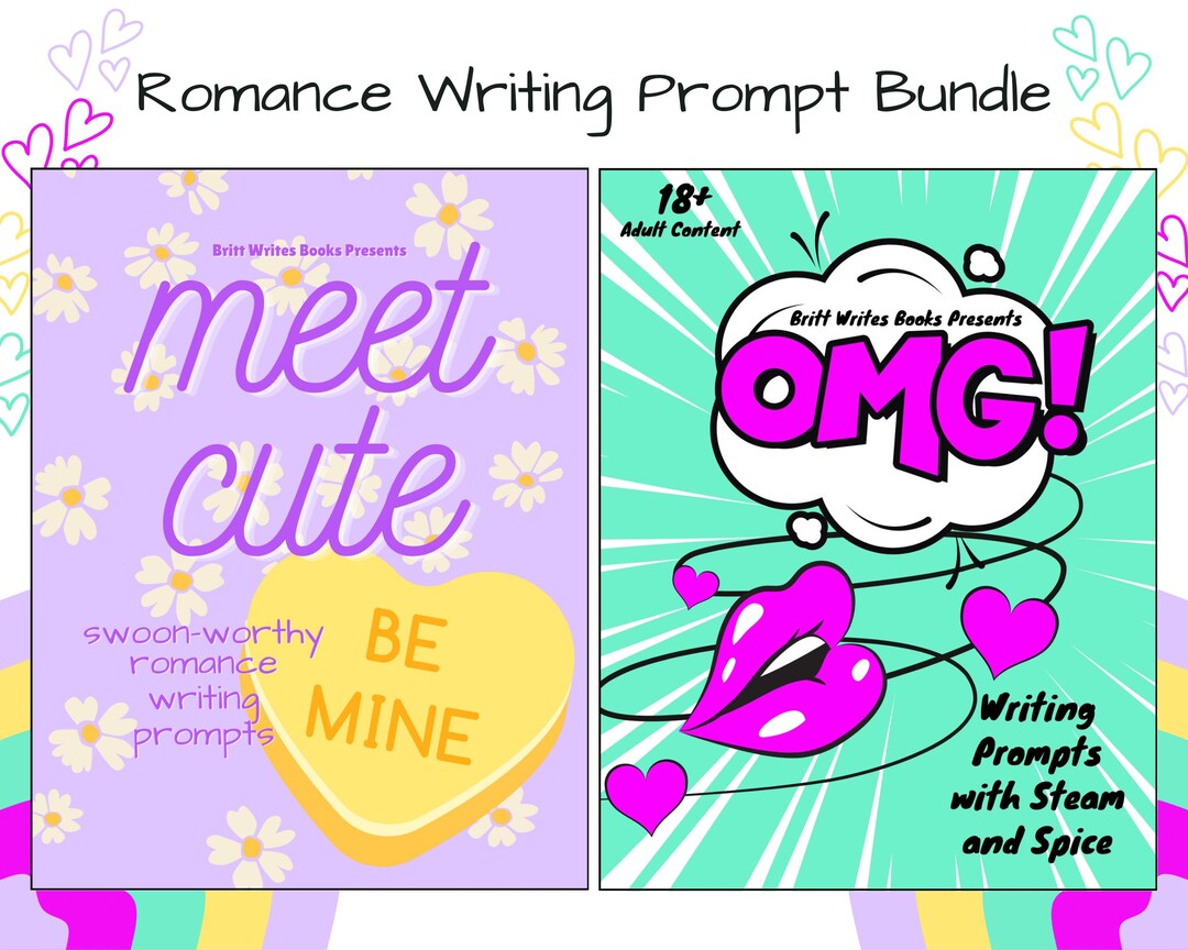 Writing Prompt Bundle Meet Cute Romance Writing Prompts - Etsy