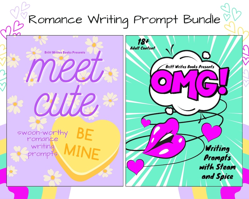 Writing Prompt Bundle Meet Cute Romance Writing Prompts - Etsy