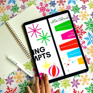 Christmas Writing Prompts | Holly Jolly Holiday Writing Prompts | - Etsy