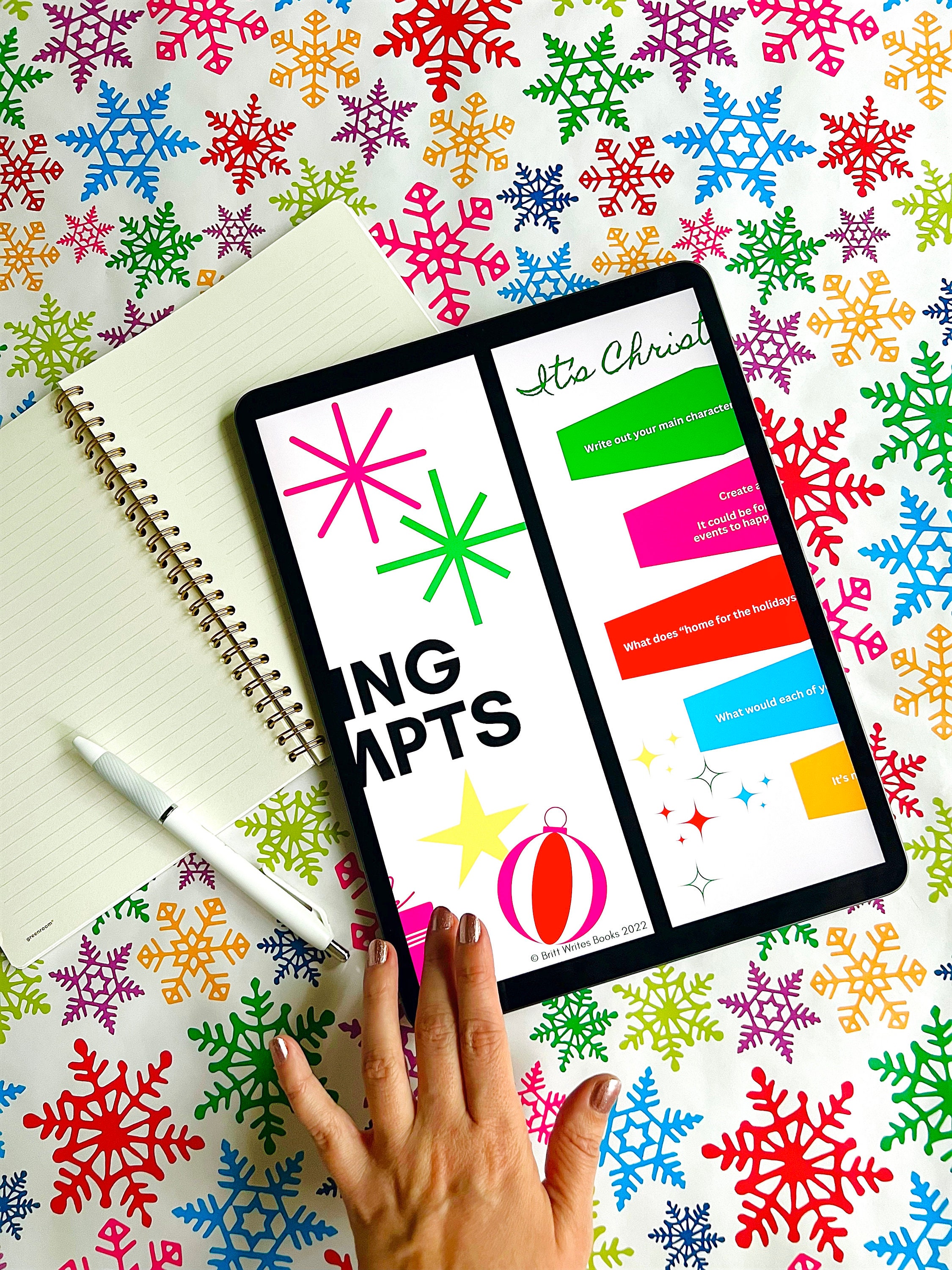 Christmas Writing Prompts | Holly Jolly Holiday Writing Prompts | - Etsy