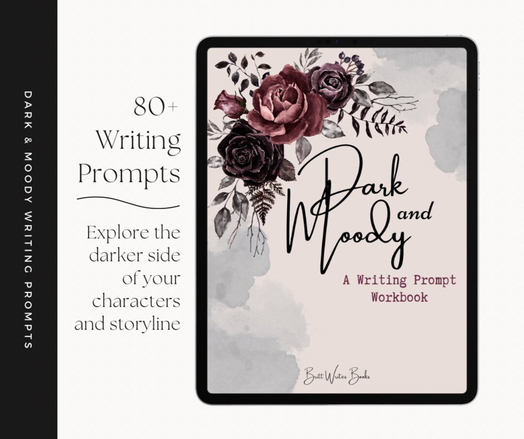 Dark Moody Writing Prompts Creative Writing (Download Now) - Etsy