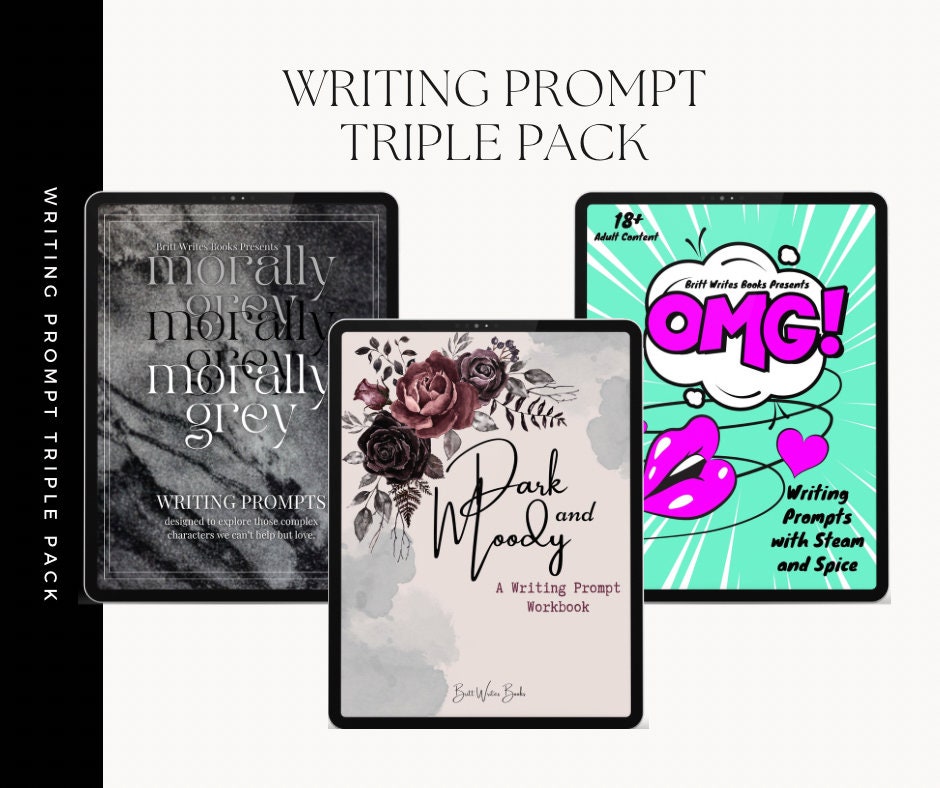 Writing Prompt Triple Pack Dark and Moody Writing Prompts Morally Grey ...
