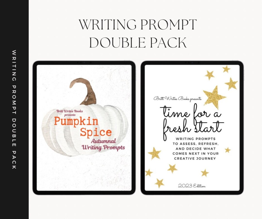Writing Prompt Bundle | Pumpkin Spice Autumnal Writing Prompts + Fresh ...