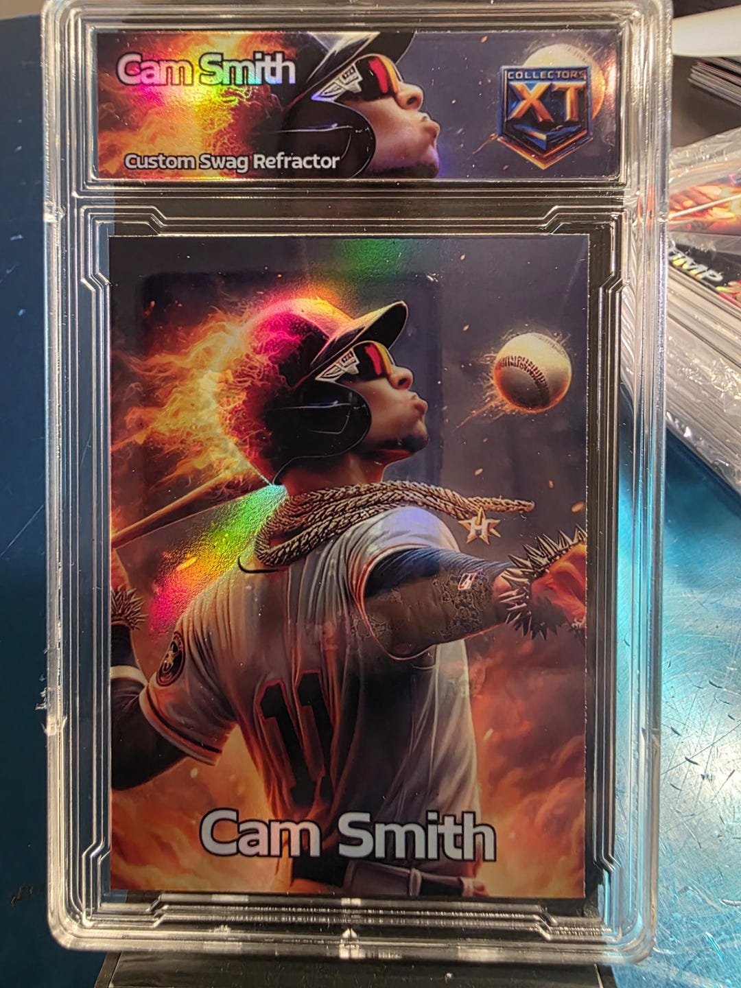 Cam Smith Cracked Ice Custom Card Hand Made by the Artist - Etsy