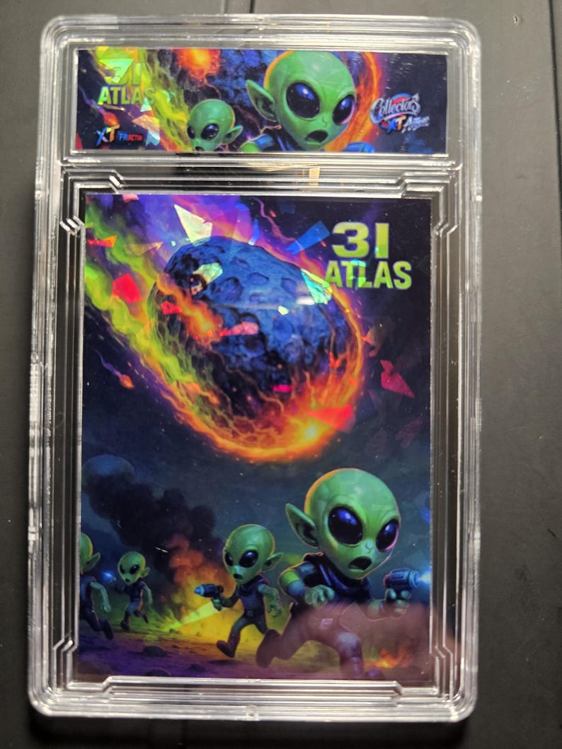 3i Atlas Interstellar Comet Tribute Card ACEO - Etsy
