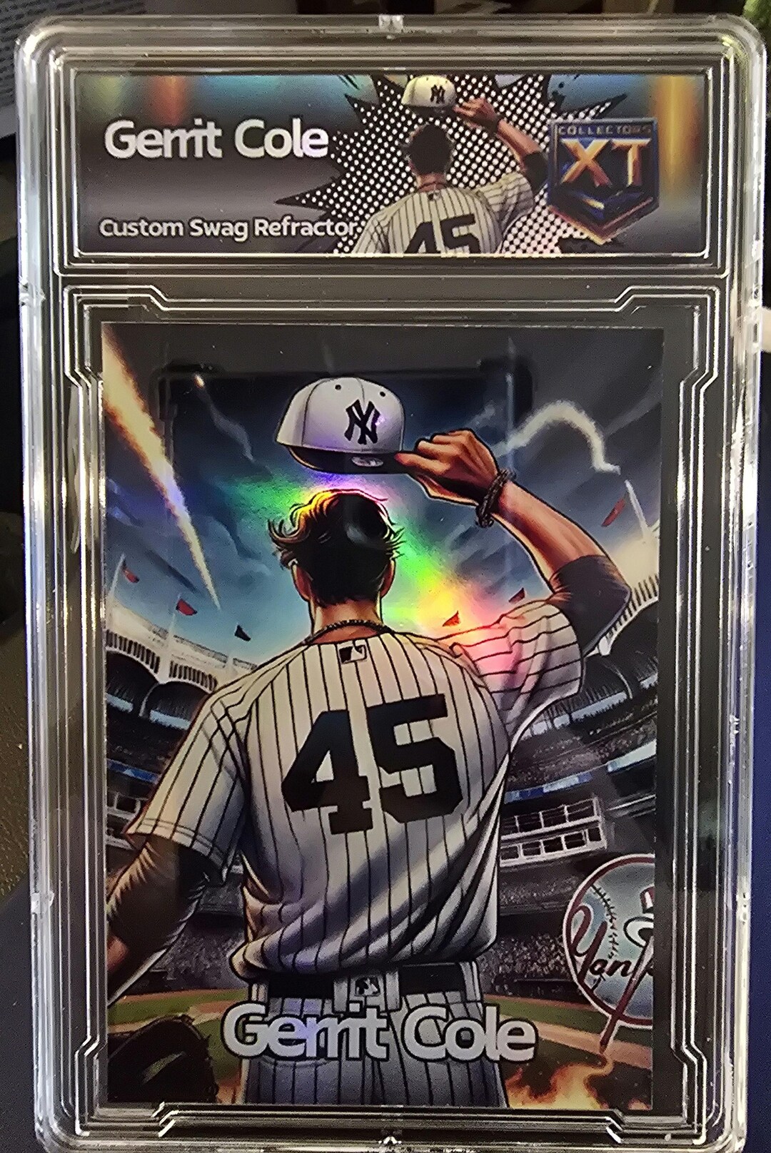 Gerrit Cole Holo Custom Card Hand Made by the Artist - Etsy