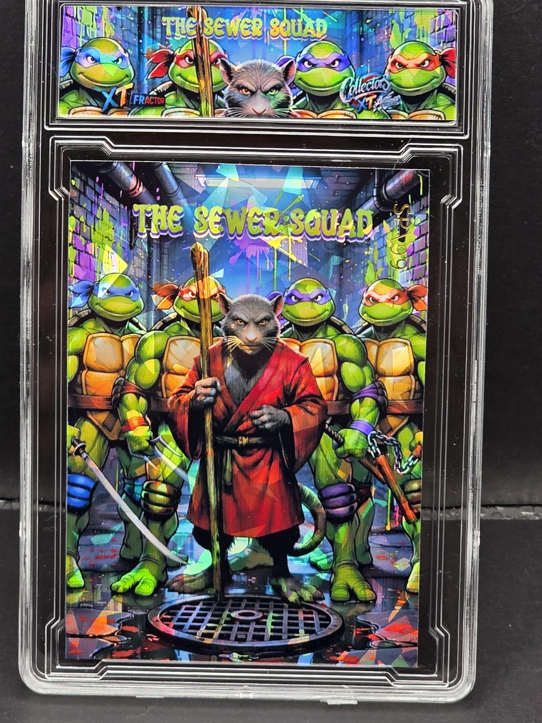 Ninja Turtles and Splinter Custom Card Hand Made by the Artist - Etsy