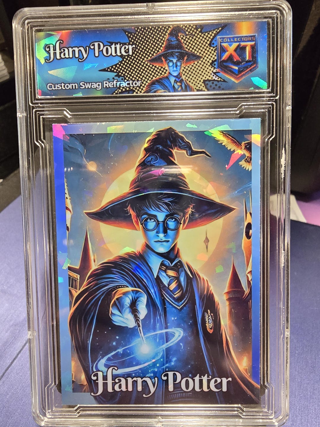 Harry Potter Cracked Ice Custom Card Hand Made by the Artist - Etsy
