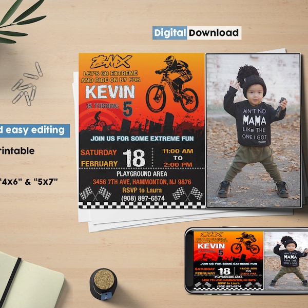 Bmx Party - Etsy