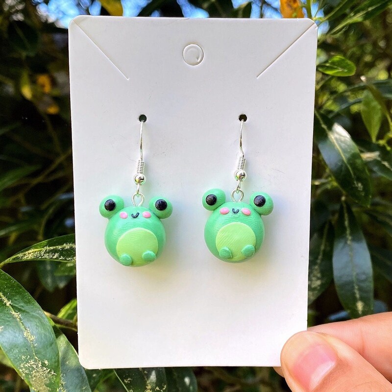 Cute Clay Earrings - Etsy