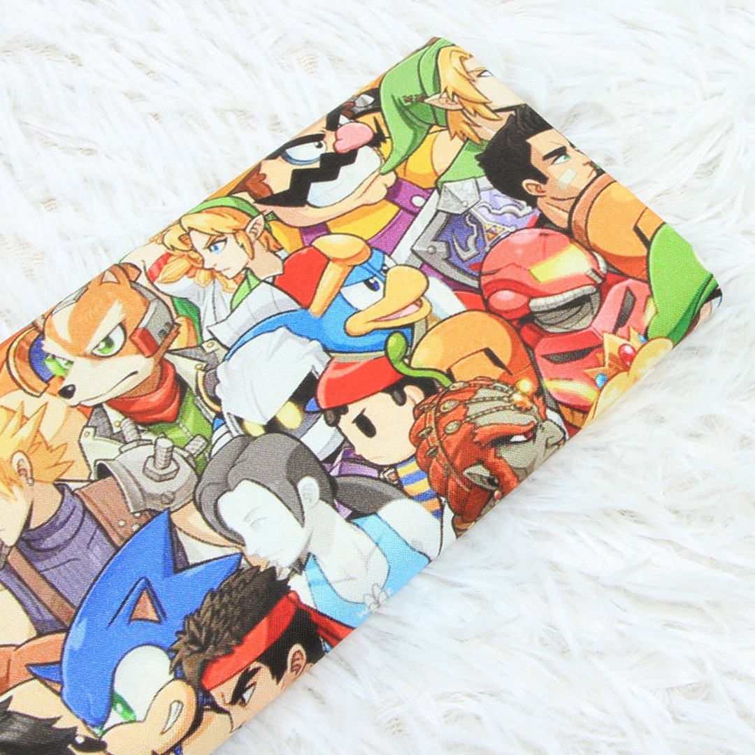 Classic Game Fabric 80’s Arcade Game Fabric Retro Arcade Games Fabric ...