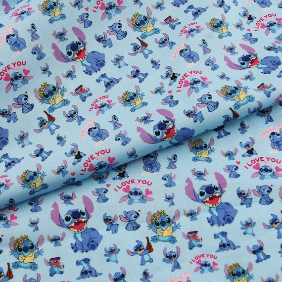 Disney Characters Fabric Stitch Fabric Lilo & Stitch Fabric - Etsy