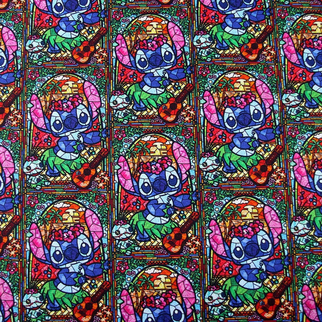 Disney Characters Fabric Stitch Fabric Lilo & Stitch Fabric - Etsy