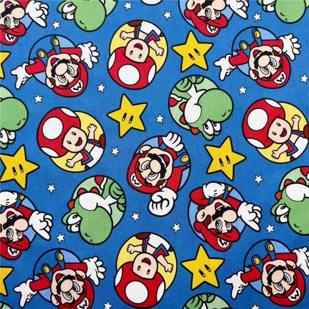 Classic Game Fabric 80’s Arcade Game Fabric Retro Arcade Games Fabric ...