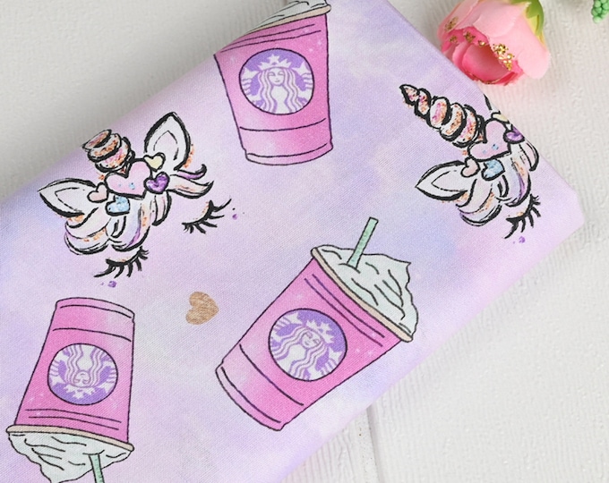 Starbucks Fabric for Coffee Lover Fabric | Tarbucks Coffee Fabric ...