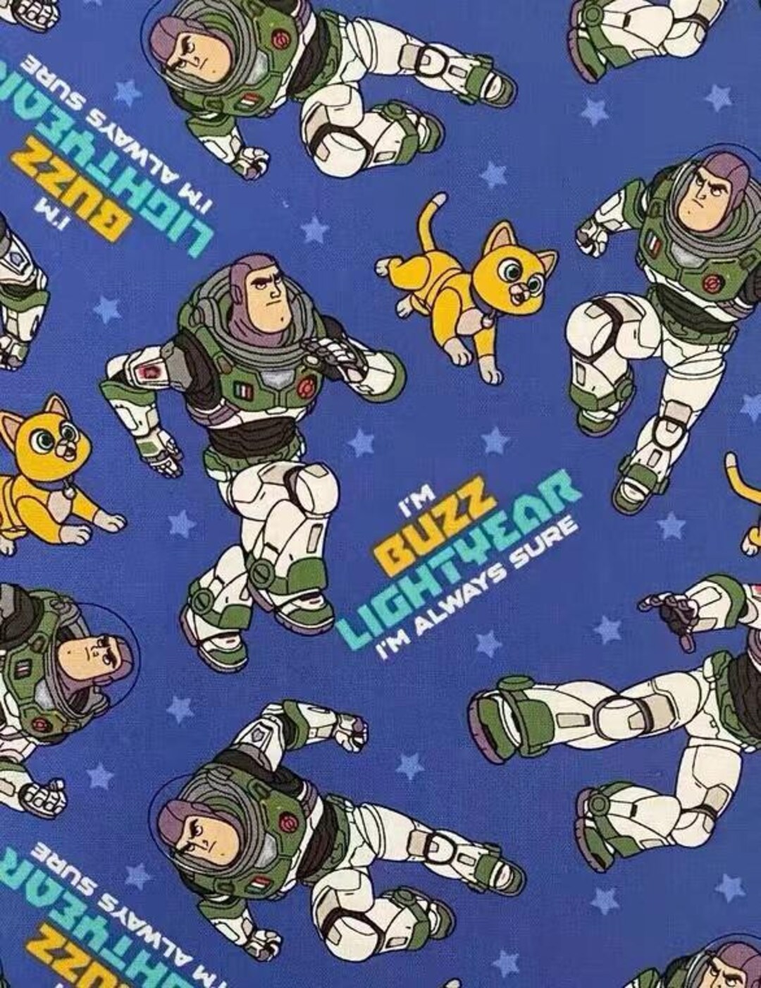 Toy Story Fabric, Woody Fabric/ Buzz Fabric/ Rex Fabric/ Slinky Fabric ...