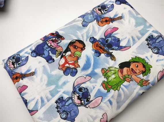 Disney Characters Fabric Stitch Fabric Lilo & Stitch Fabric - Etsy