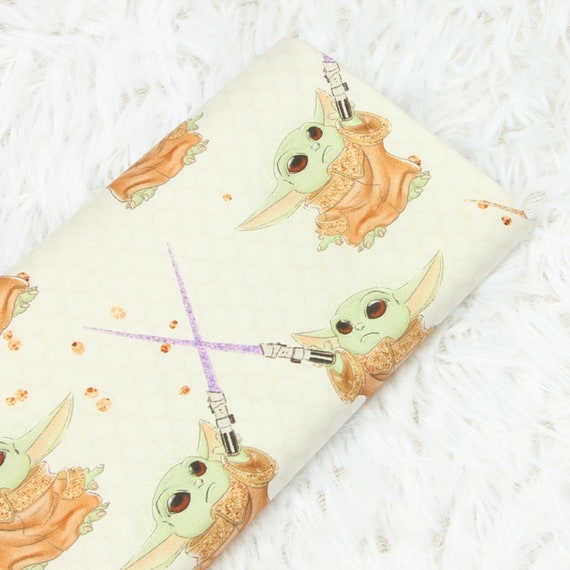 Baby Yoda Fabric Star Wars Fabric Mandalorian the Child - Etsy