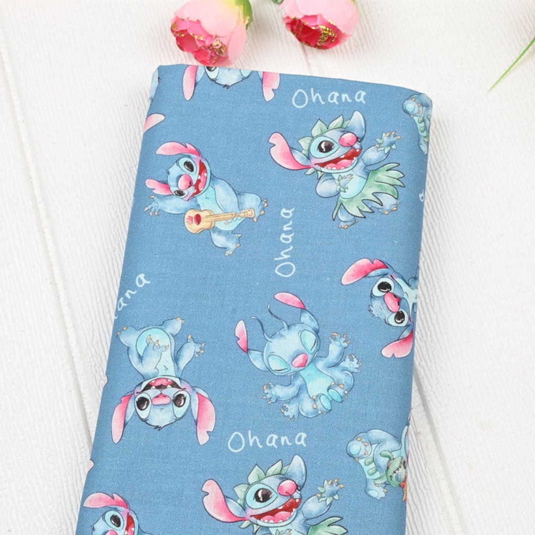 Disney Characters Fabric Stitch Fabric Lilo & Stitch Fabric Cartoon ...
