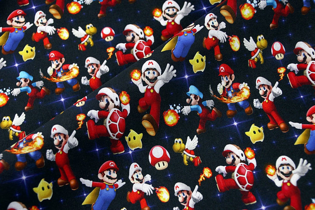 Classic Game Fabric 80’s Arcade Game Fabric Retro Arcade Games Fabric ...