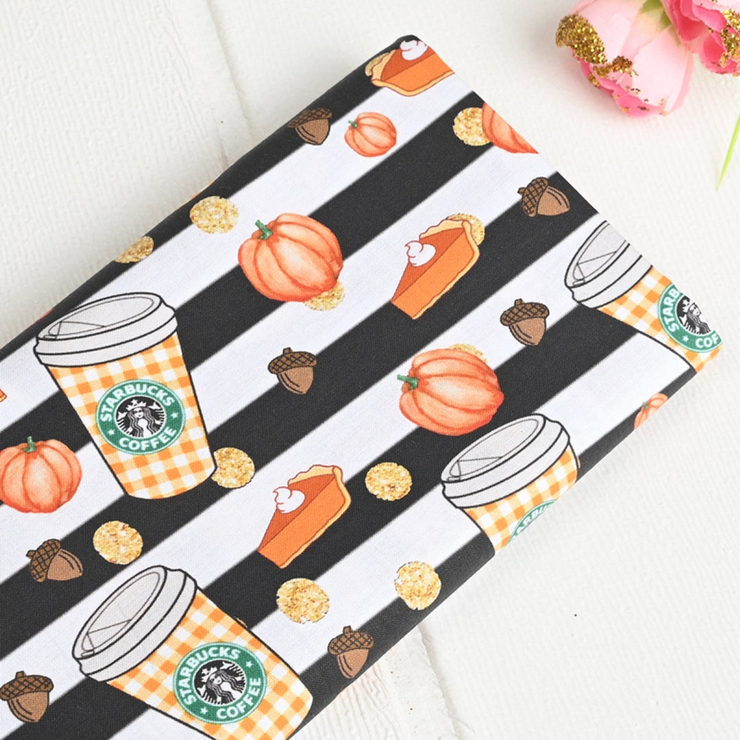 Starbucks Fabric for Coffee Lover Fabric Tarbucks Coffee Fabric Mermaid ...