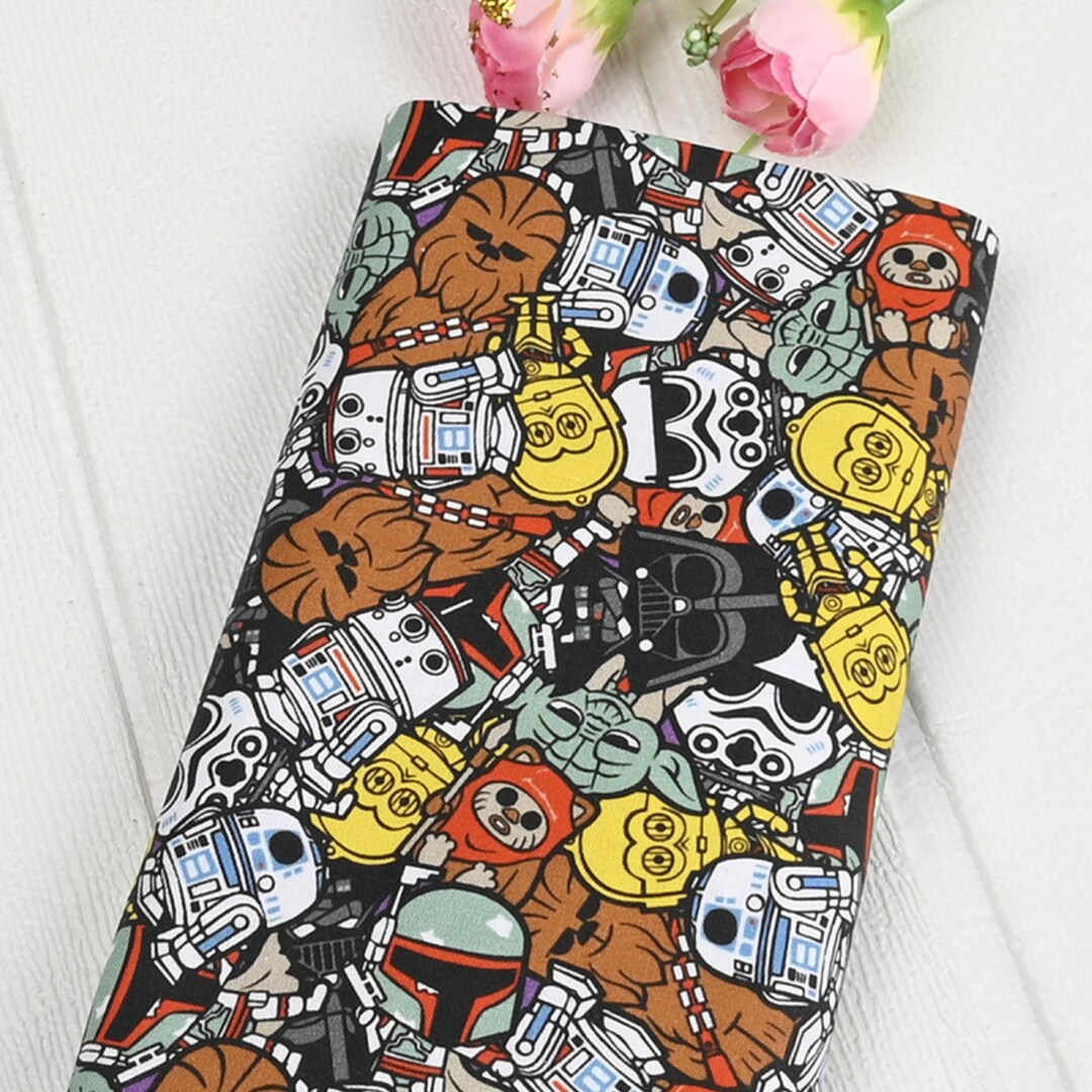 Baby Yoda Fabric | Star Wars Fabric Mandalorian the Child Fabric ...