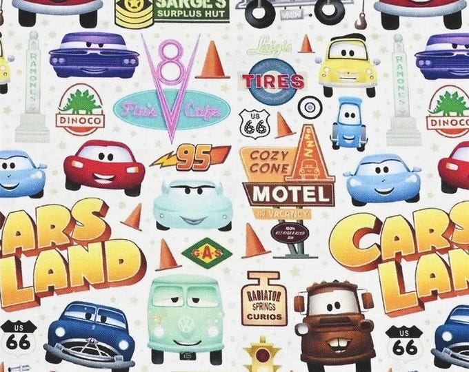 Disney Fabric, Cars Fabric: Cars Fabric Lightning Mcqueen Fabric ...