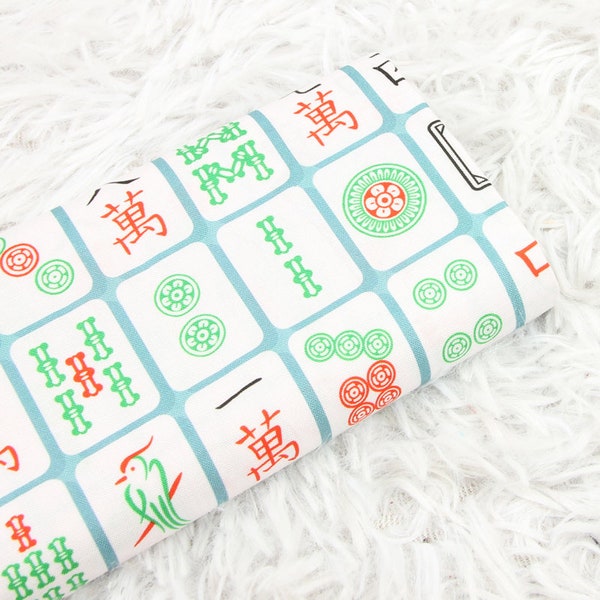 Mahjong Fabric by the Yard - Etsy