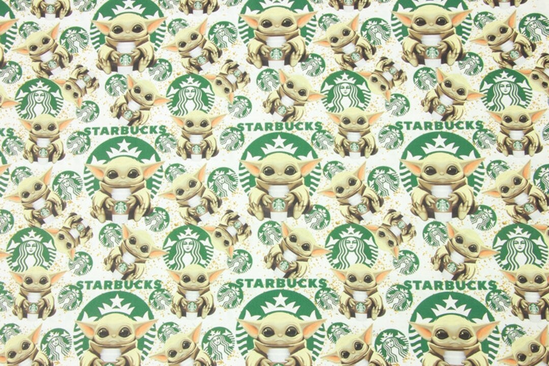 Starbucks Fabric for Coffee Lover Fabric | Tarbucks Coffee Fabric ...