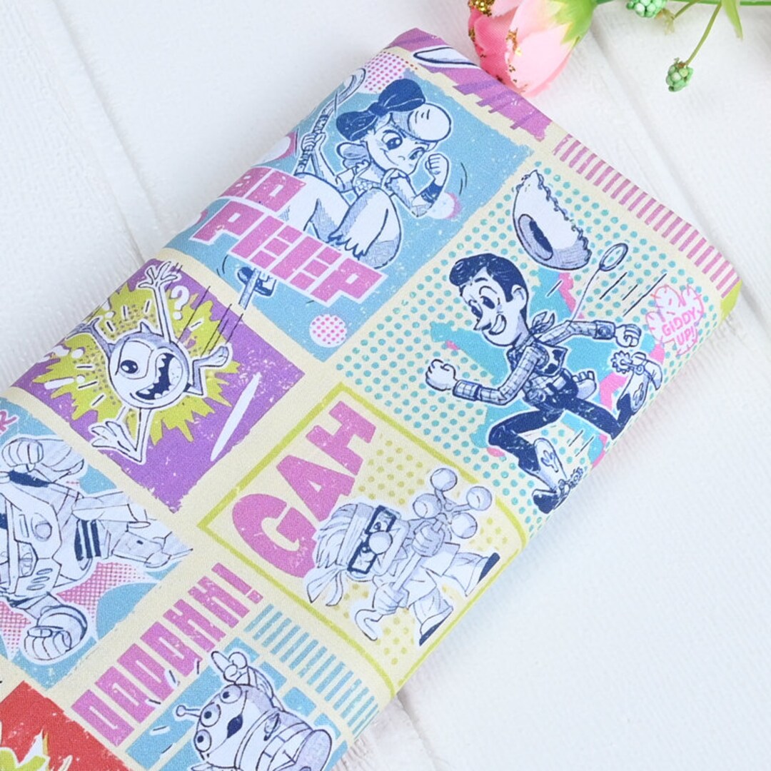 Toy Story Fabric, Woody Fabric/ Buzz Fabric/ Rex Fabric/ Slinky Fabric ...