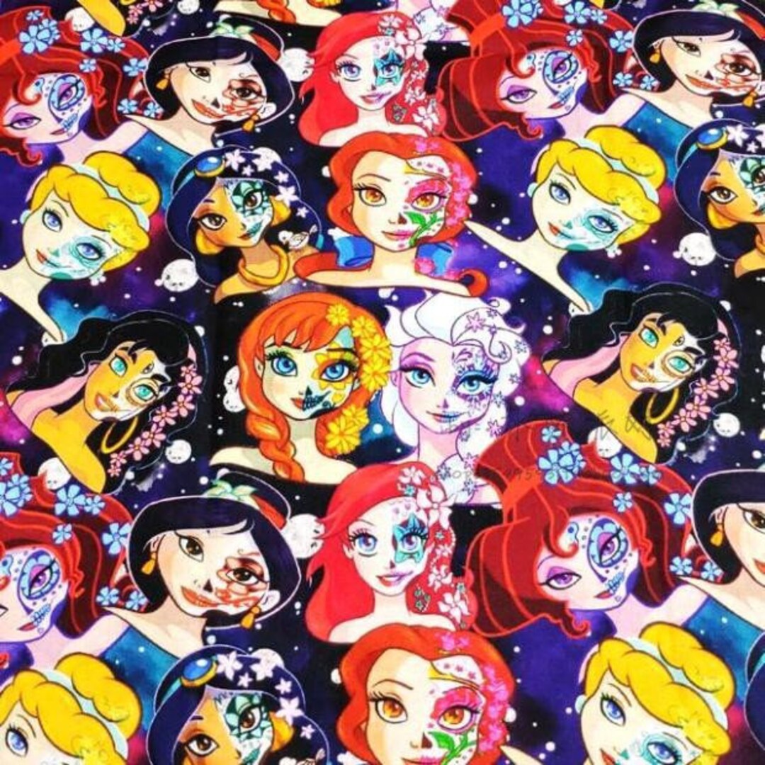 Disney Characters Fabric Stitch Fabric - Lilo & Stitch Fabric - Cartoon ...
