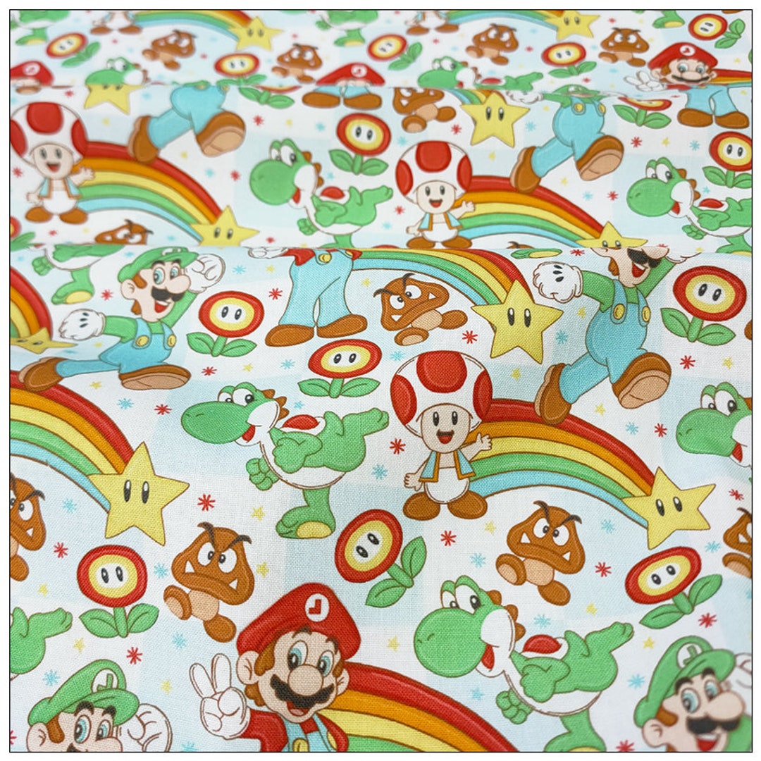 Classic Game Fabric 80’s Arcade Game Fabric Retro Arcade Games Fabric ...