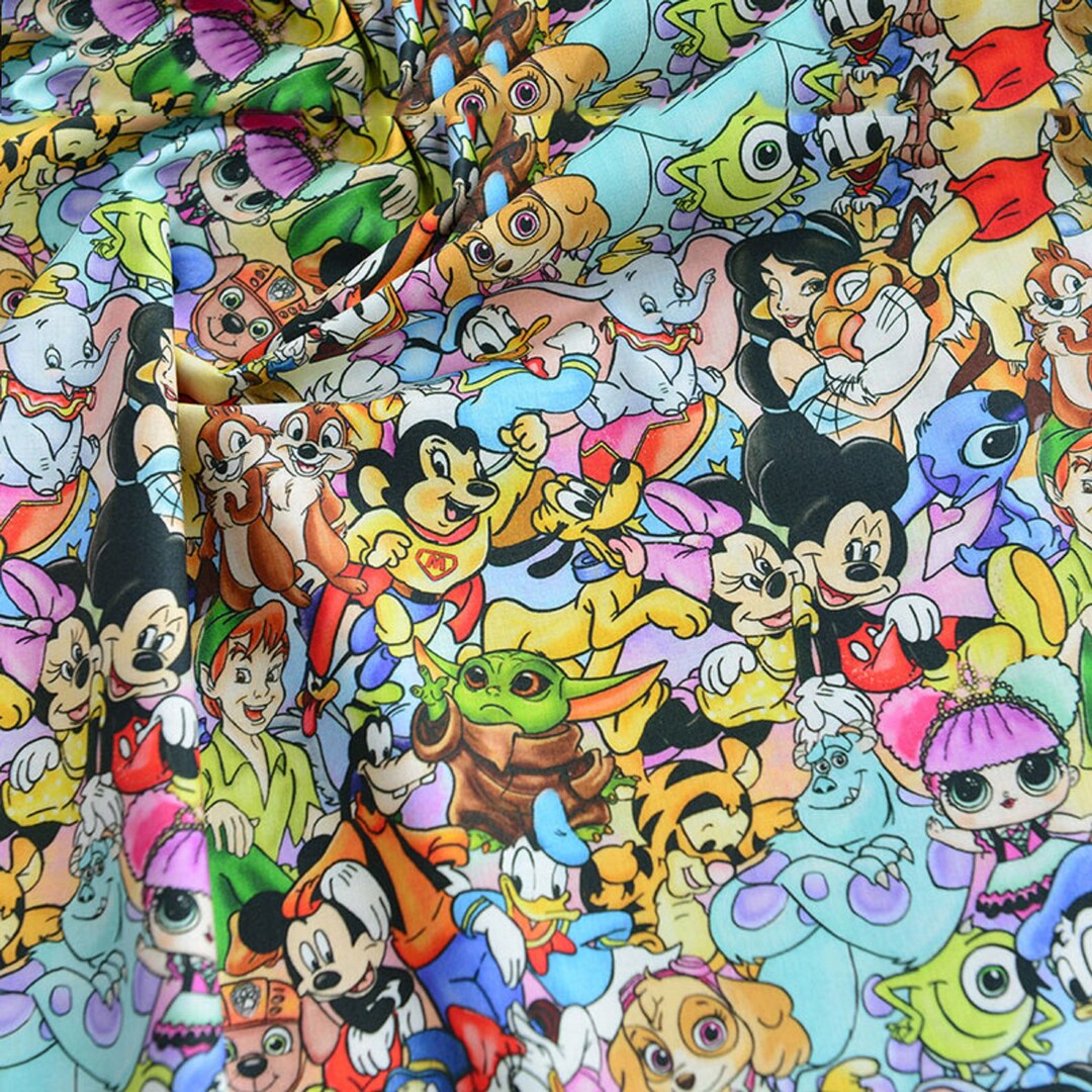 Baby Yoda Fabric Star Wars Fabric Mandalorian the Child Fabric Grogu ...